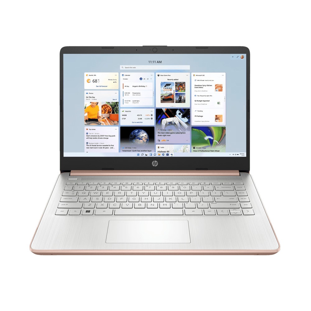 Promo HP 14s-fq1011AU Laptop - Gold [R3-5300U/ 2x4GB DDR4/ 512GB/ Win11 ...