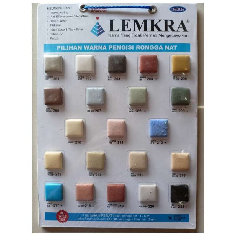 Jual PENGISI RONGGA KERAMIK/GRANIT/NAT KERAMIK DAN GRANIT LEMKRA (1 KG ...