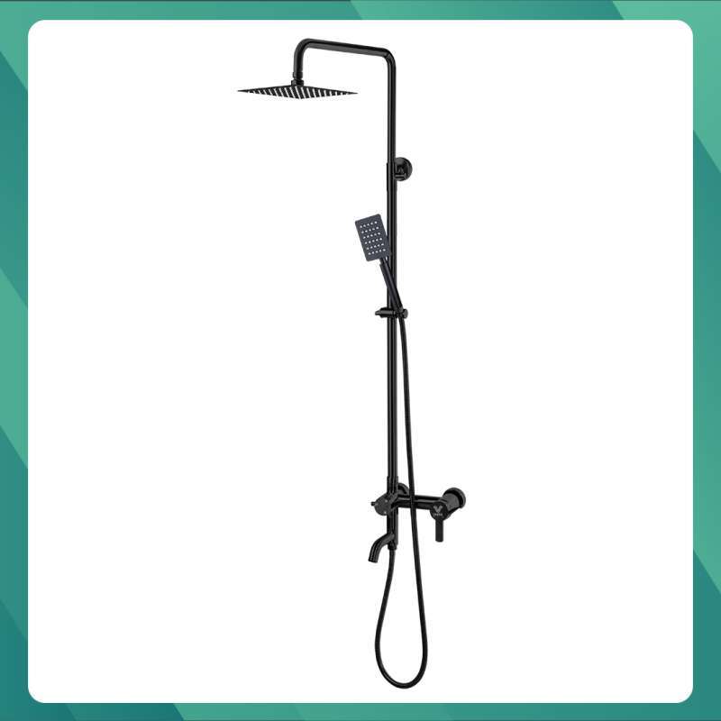 Jual Vone Lite Shower Tiang Pancuran Mandi Set Keran Panas Dingin ...