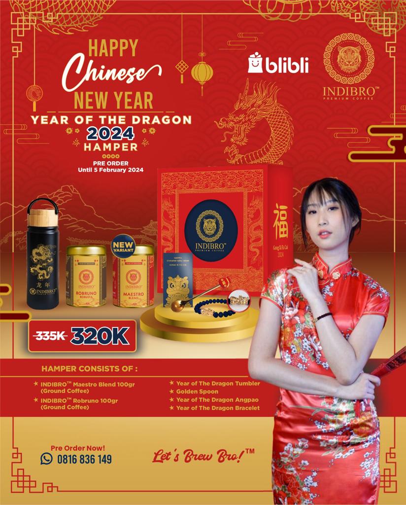 Jual INDIBRO HAMPERS IMLEK - Year of The Dragon di Seller INDIBROCoffee ...