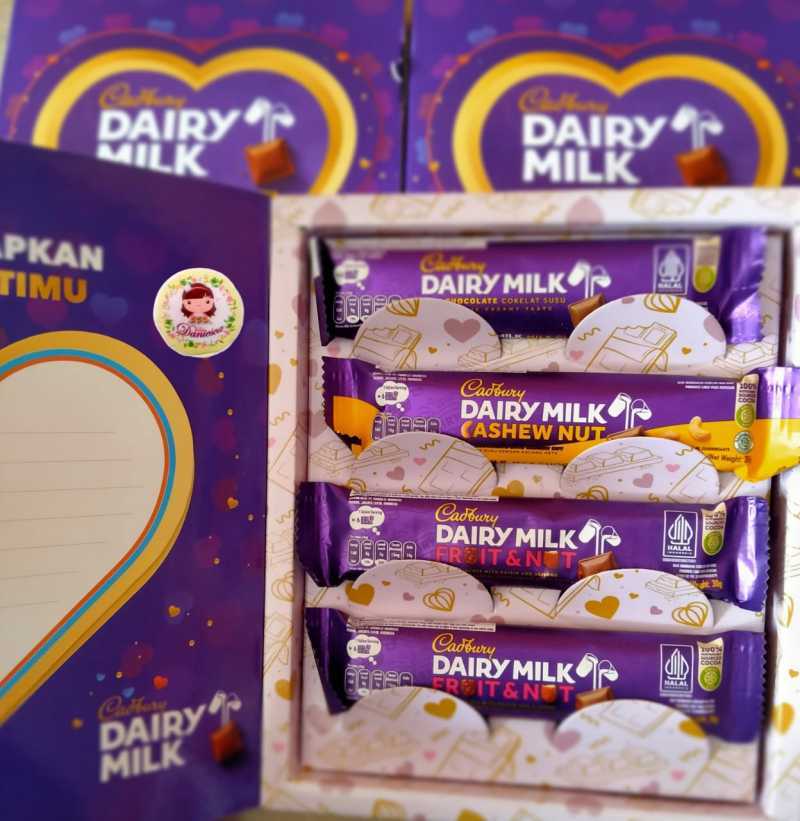 Jual Cadbury Dairy Milk Gift Box Valentine Edititon (ds Bgr ) Di Seller ...