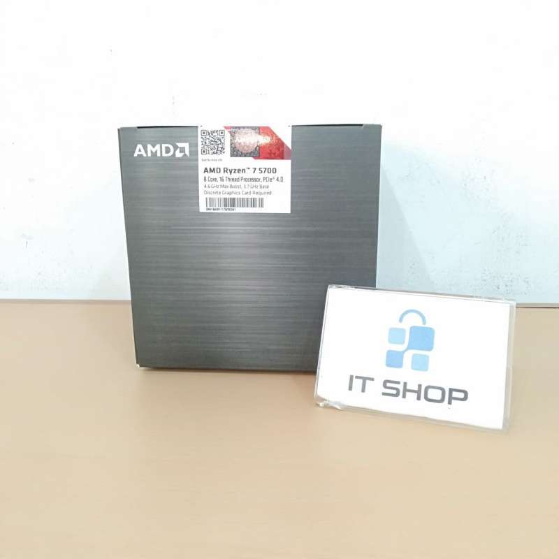 Jual Processor AMD AM4 Ryzen 7 5700 Box di Seller IT Shop Official ...