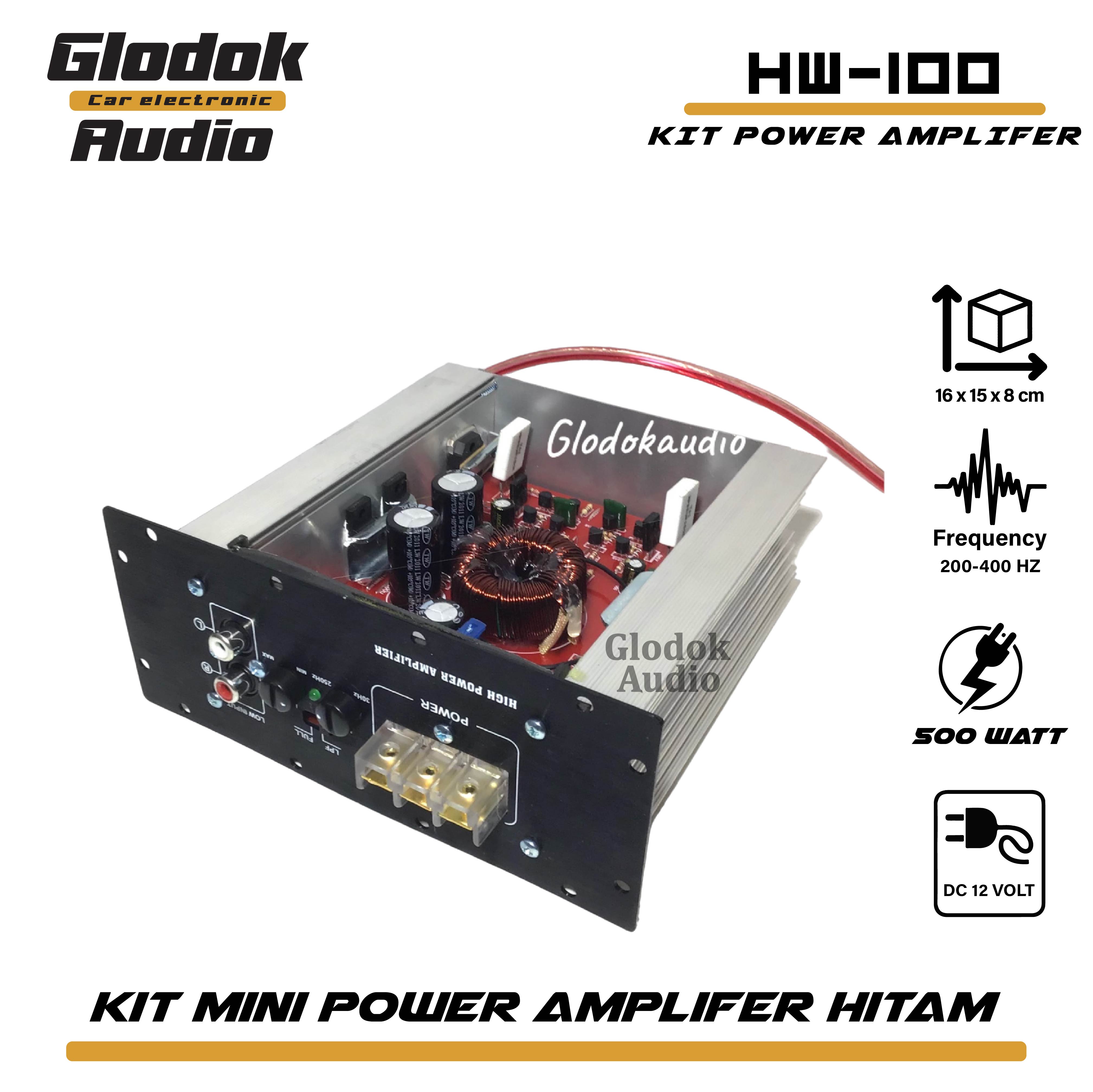 Jual Golden Elektronik Kit BassTube Subwoofer Amplifier [DC 12 V] Audio ...