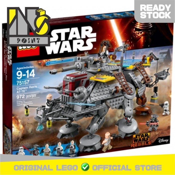 Promo Lego 75157 Star Wars Captain Rex's At-te Mainan Blocks Diskon 5% ...