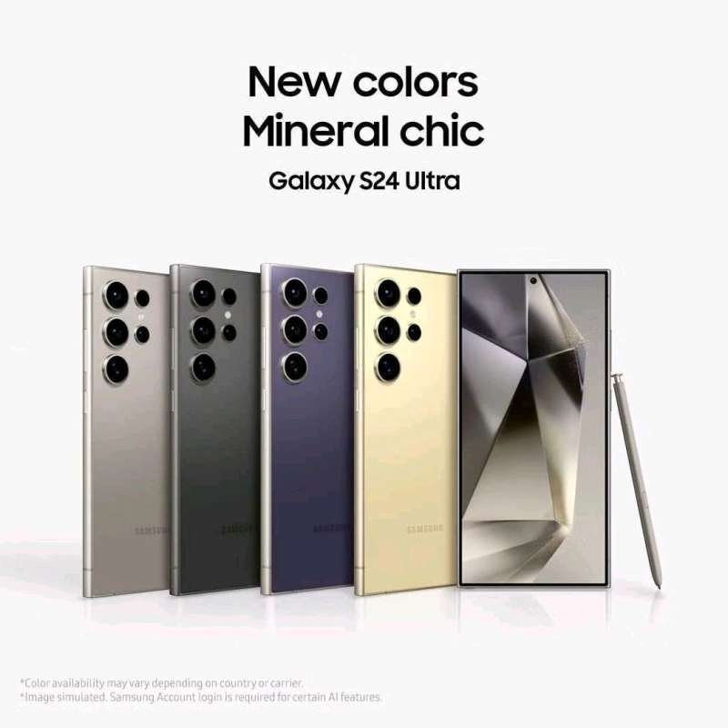 Jual Samsung Galakxy S24 Ultra Spesifikasi Original, Murah & Diskon Harga Mei 2024 | Blibli