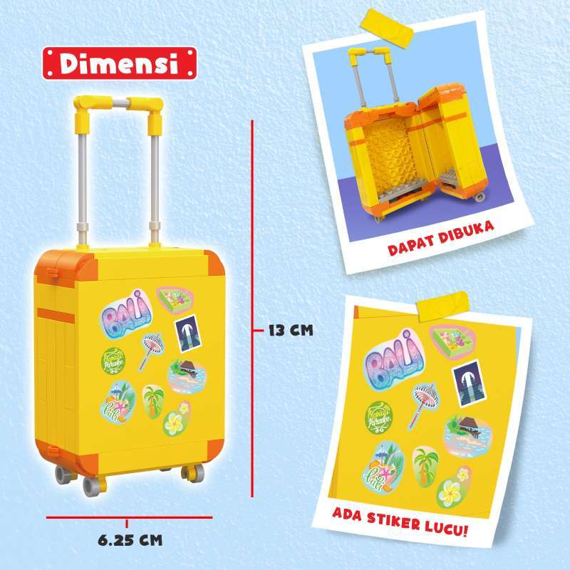 Promo Playgo Brick Balok Susun Koper Traveling Mainan Edukasi Anak ...