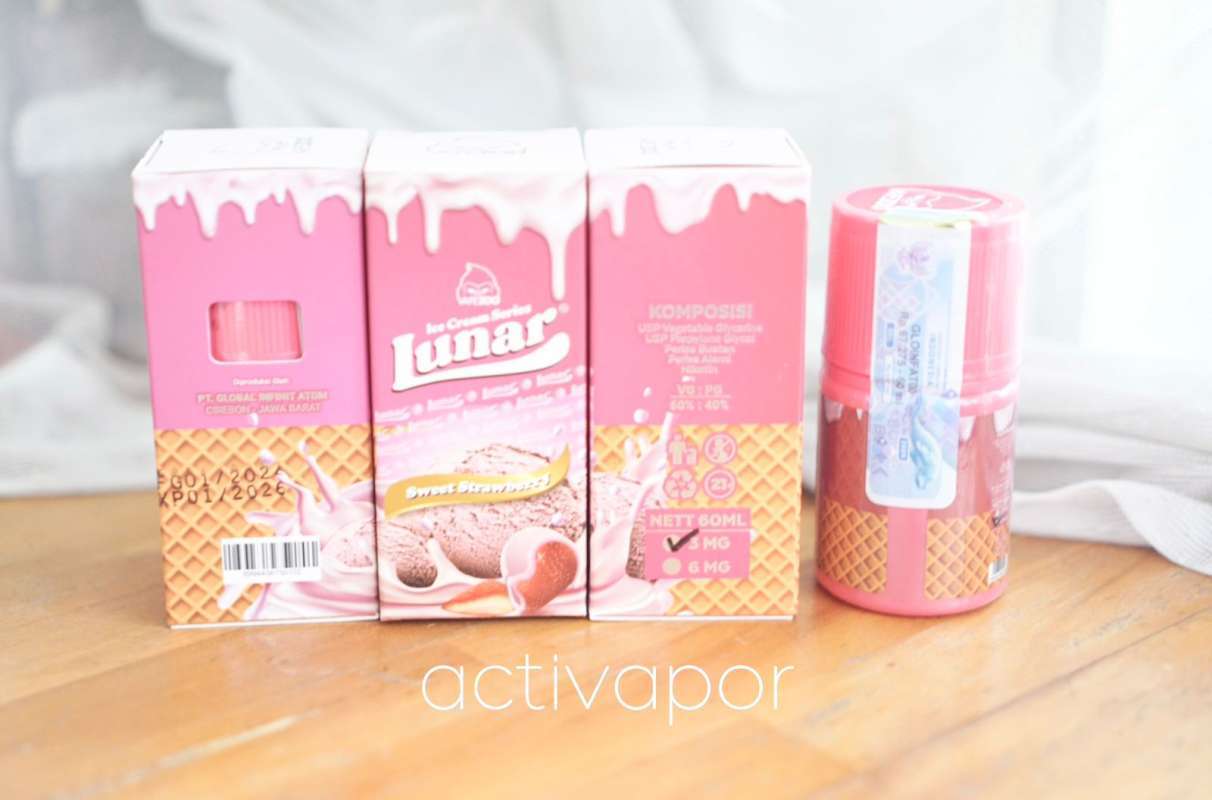 Jual Lunar Strawberry Ice Cream Termurah - Harga Grosir Terupdate Hari ...