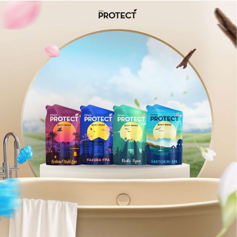 Jual Prima Protect Body Wash Bali Spa 400ml Di Seller Ot Official Store ...