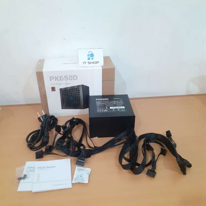 Jual Deepcool PK650D 80 PLUS Bronze Standard Power Supply di Seller IT ...