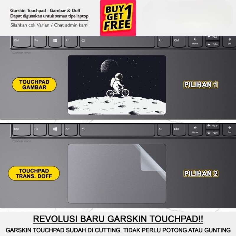 Promo Garskin TouchPad Laptop Trackpad Protector Transparan - TP Gmbr ...