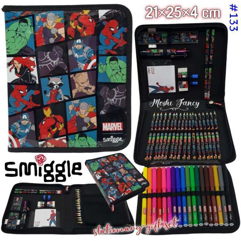 Jual Smiggle Midi Zip Kit Stationary Gift Set Spiderman Marvel Studio ...