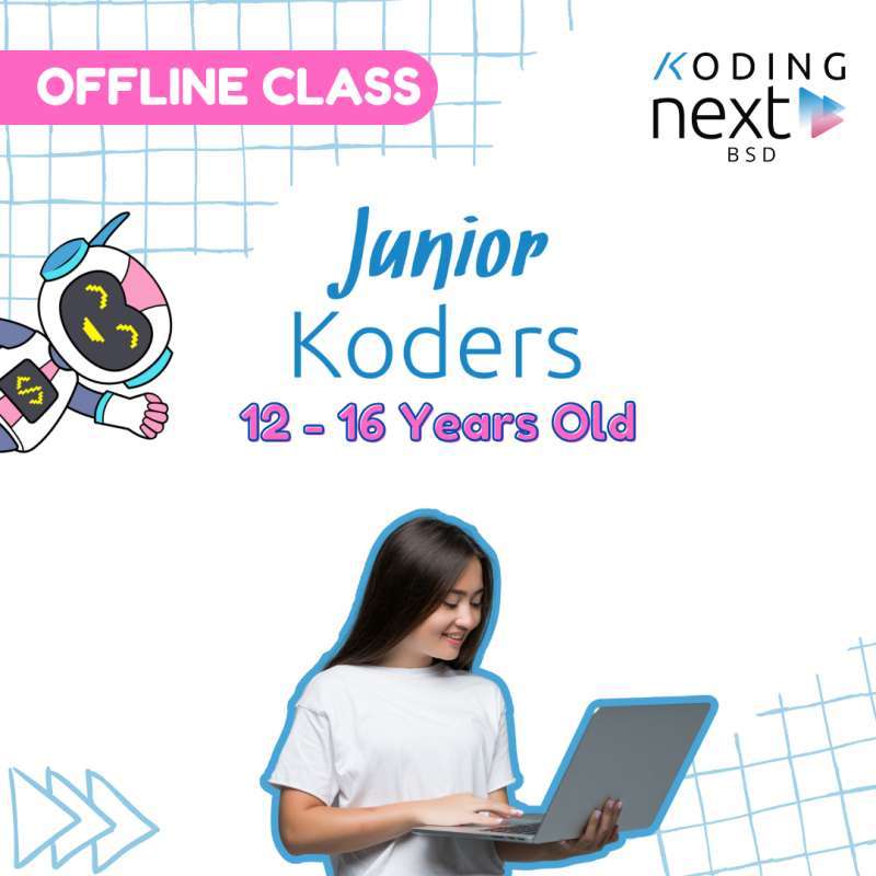 Jual Koding Next Bsd Junior Koders 12-16 Coding Course Offline 3 Course Di Seller Koding Next ...