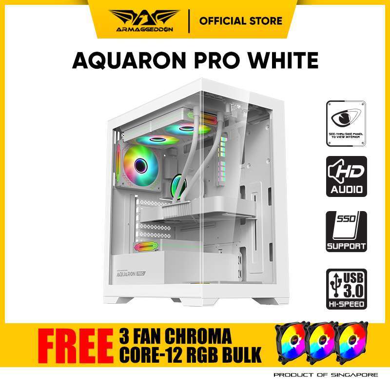 Promo Armaggeddon Aquaron PRO ATX Transparent view Gaming Casing ...
