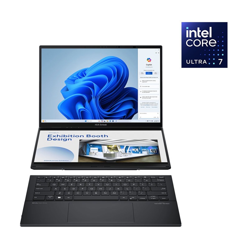 Promo Asus Zenbook Duo Ux8406ma-oleds711 Notebook - Inkwell Grey ...