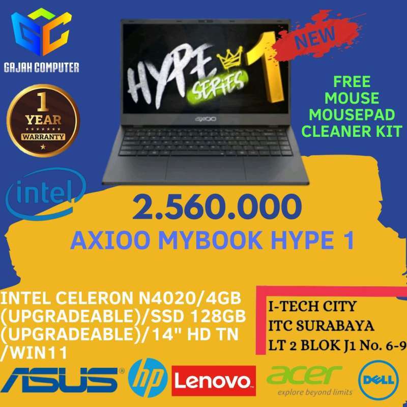 Axioo Hype 1 - 🔥 Harga Terbaru Oktober 2024 | Blibli