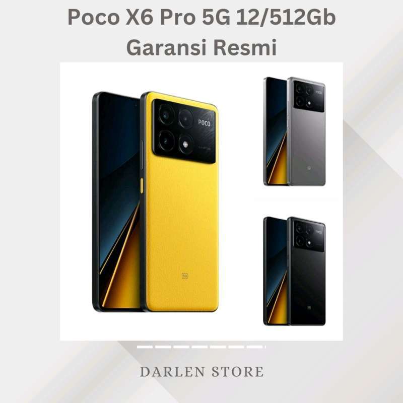 Jual Xiaomi Poco X6 Pro 5g 12/512 Garansi Resmi Di Seller Darlen Store - Jatibening, Kota Bekasi ...