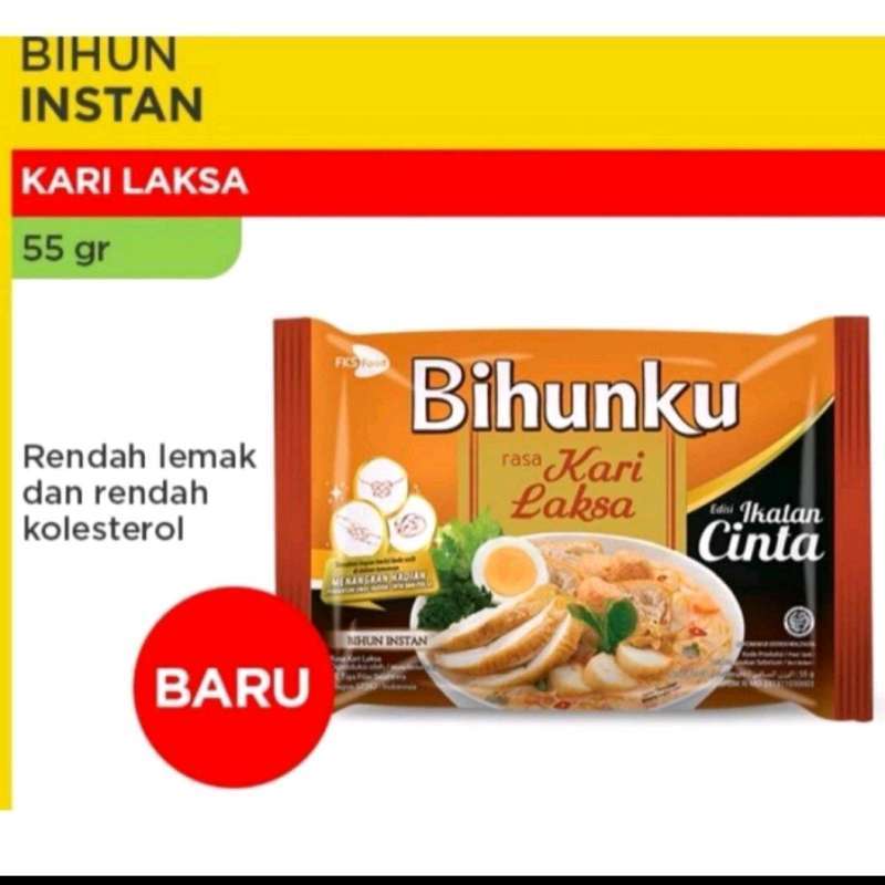 Jual Bihunku Bihun Instan Rasa Kari Laksa di Seller Q n F Shop ...