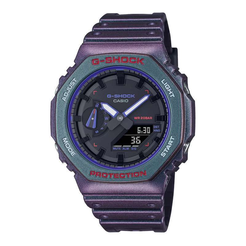 Promo Jam Tangan Pria Casio G-shock Ga-2100ah-6adr Casioak Aim High ...