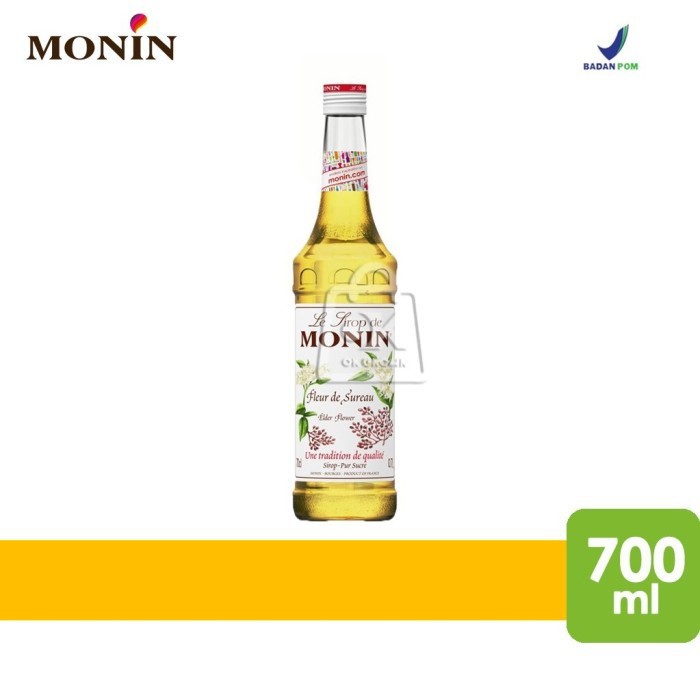 Promo Monin Syrup / Sirup Monin All Varian (Botol 700 ml) - Elder ...