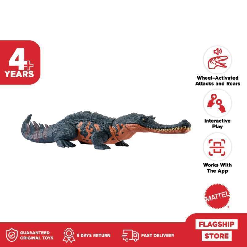 Jual Jurassic World Epic Evolution Roar Gryposuchus Dinosaur - Mainan ...