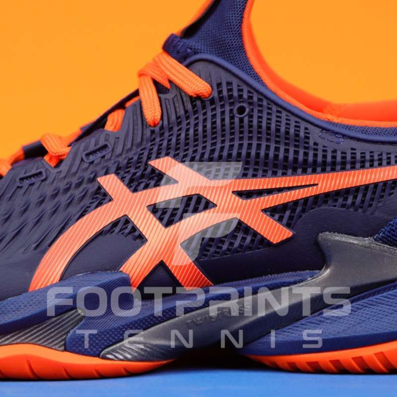 Jual Footprints Indonesia Sepatu Tenis Asics Court FF 3 Blue Expanse ...