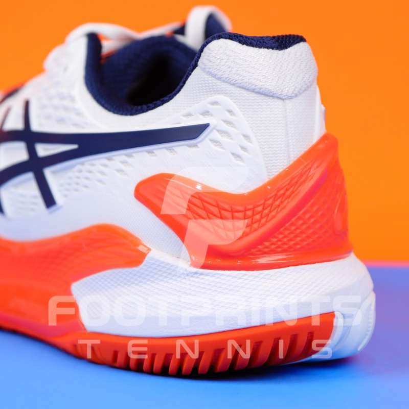 Jual Footprints Indonesia Sepatu Tenis Asics G el Resolution 9 Wide White Expanse Tennis Shoes ...