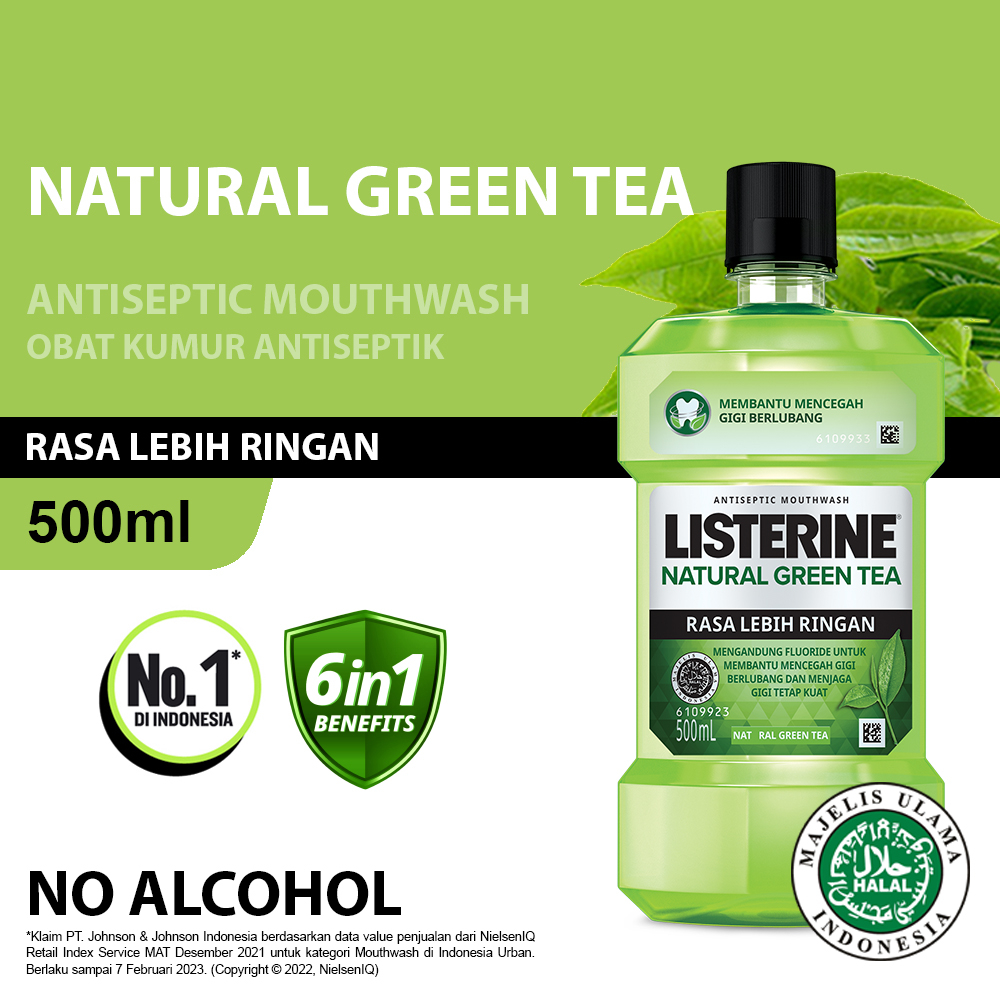Jual LISTERINE Antiseptic Mouthwash / Obat Kumur Antiseptik - 500ml di ...