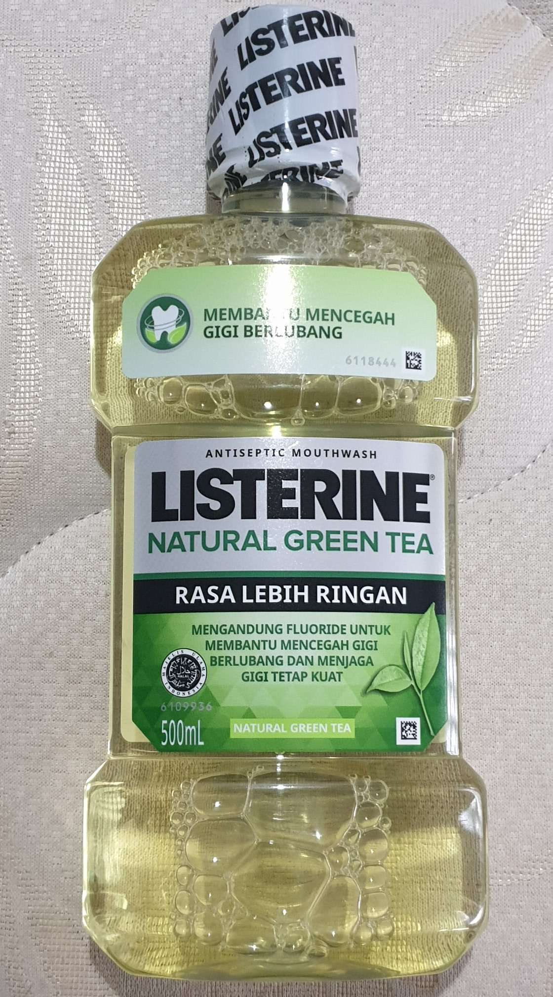 Jual LISTERINE Antiseptic Mouthwash / Obat Kumur Antiseptik - 500ml ...