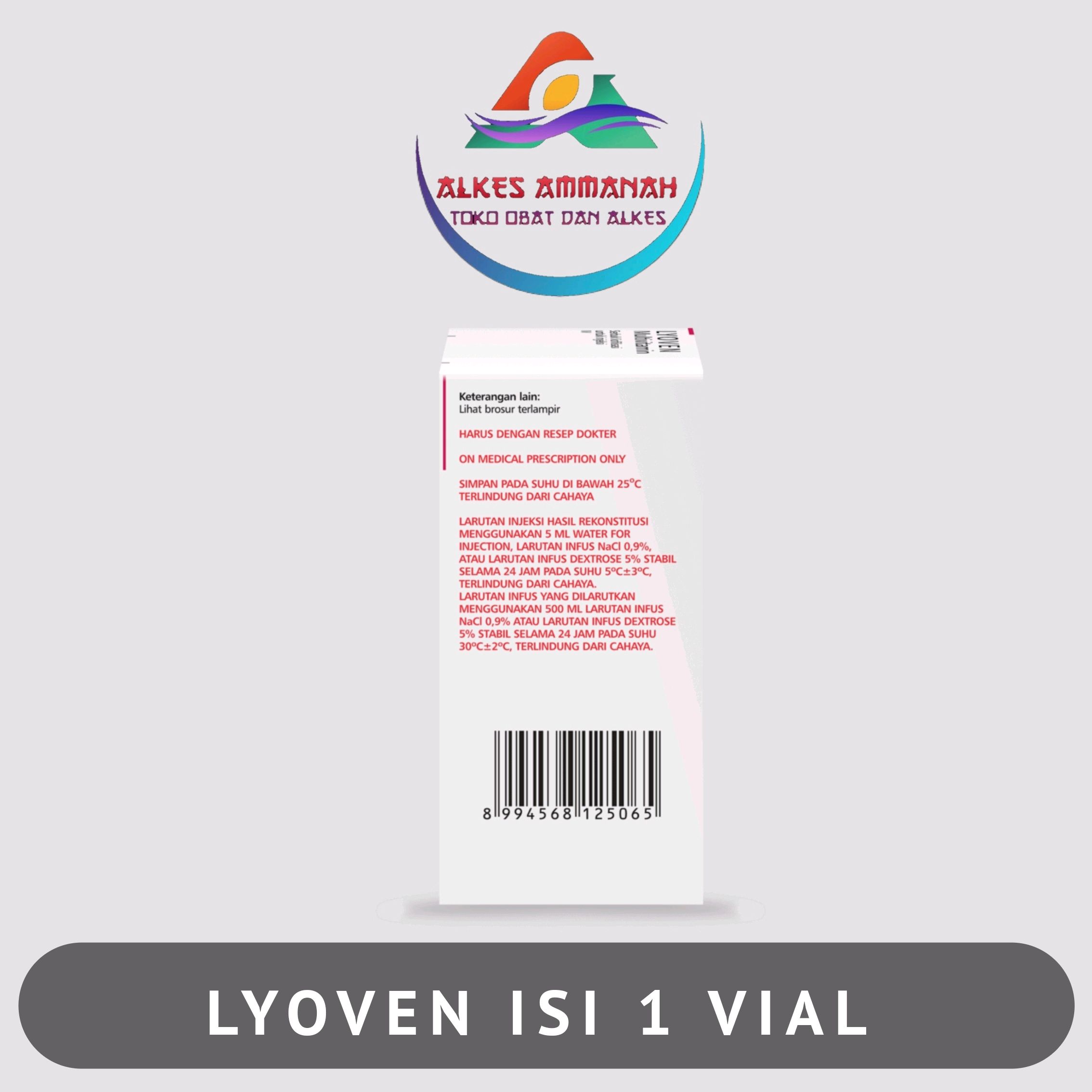 Jual 𝙻yoven Injection Per Box Original Di Seller Alkes Amanah ...