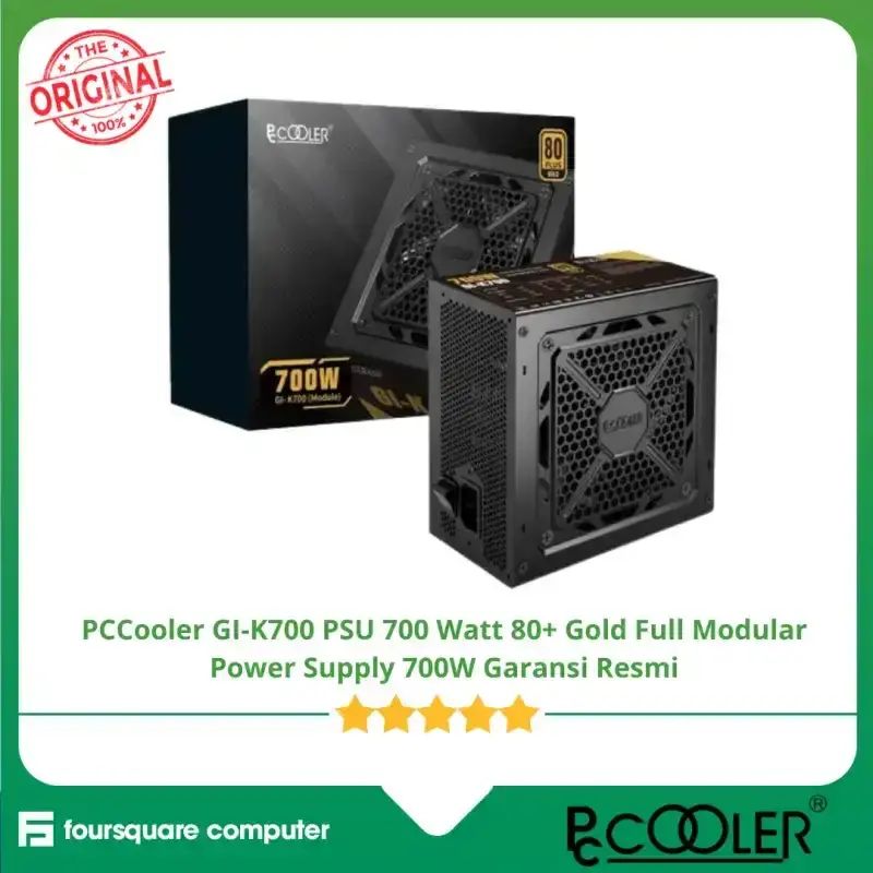 Jual Pccooler Gi-k700 Psu 700 Watt 80+ Gold Full Modular Power Supply ...