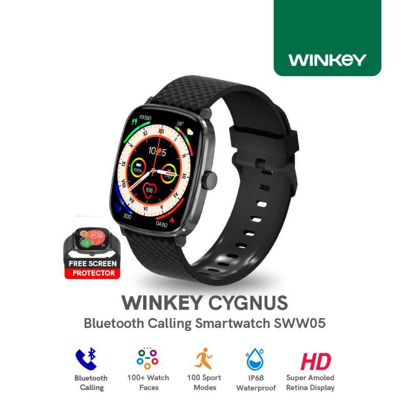 Promo Winkey Smartwatch Cygnus With Amoled Display & Bluetooth Call - Sww05 Diskon 67% Di Seller ...