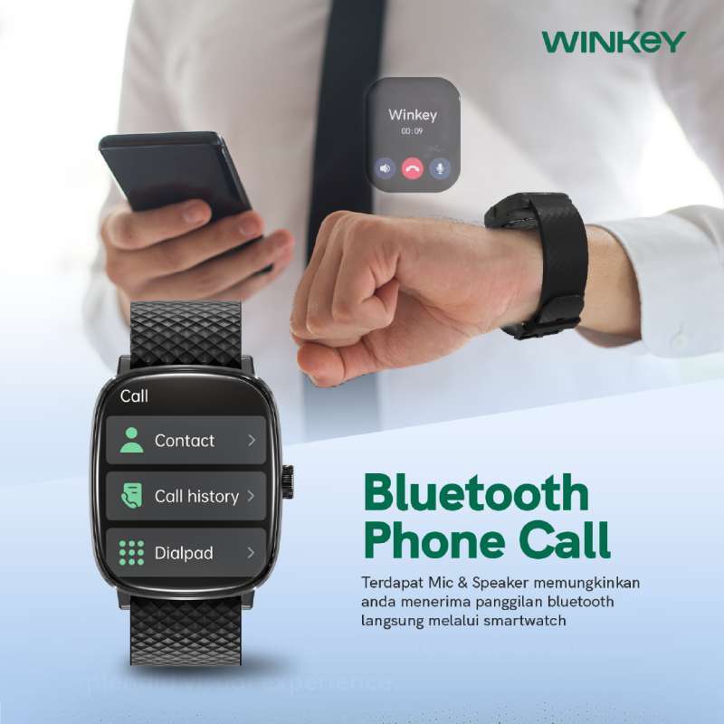 Promo Winkey Smartwatch Cygnus With Amoled Display & Bluetooth Call - Sww05 Diskon 70% Di Seller ...