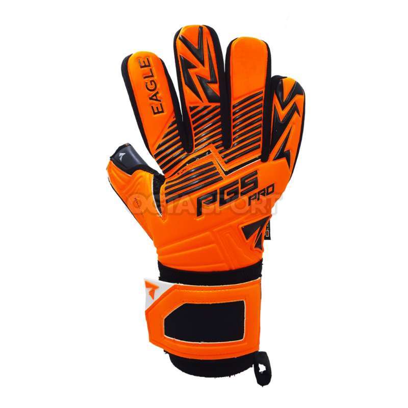 Promo Sarung Tangan Kiper Pgs Pro Eagle Series - 10 Black Grey Diskon 5 ...