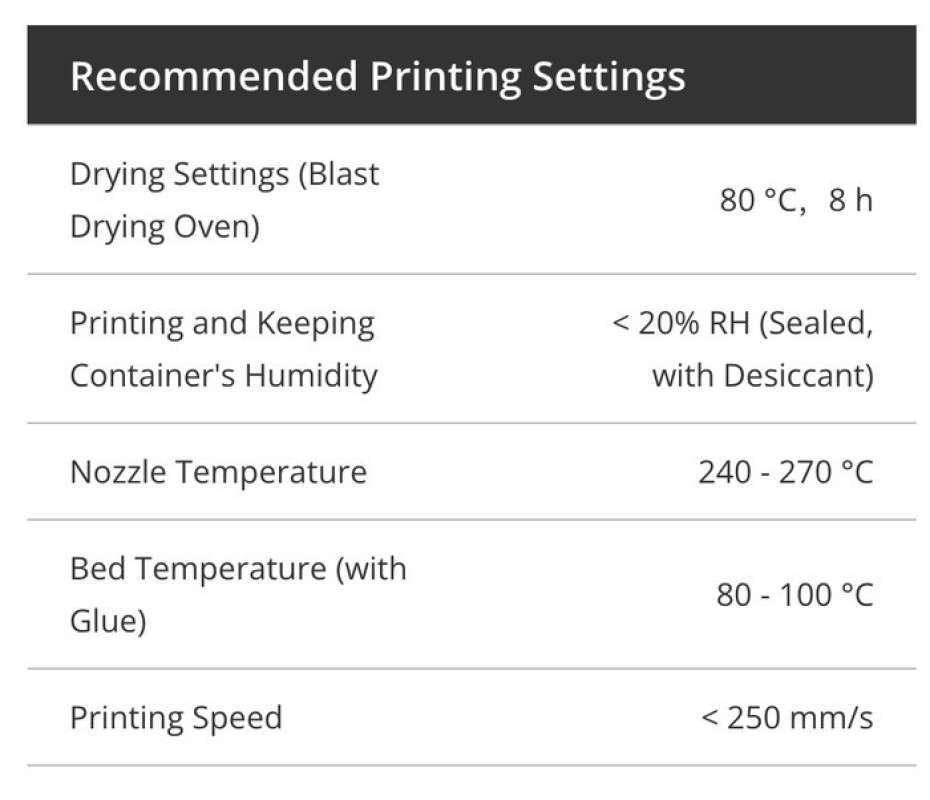 Jual Bambulab Asa 3d Printer Filament 1 Kg High Temperature Resistance ...