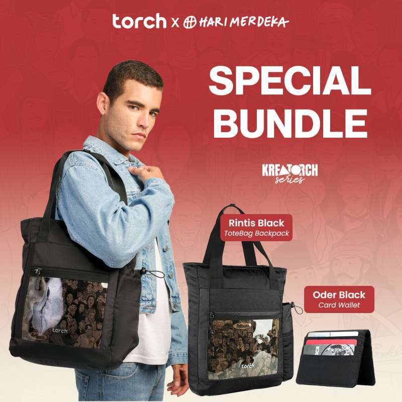 Promo Torch Rintis Tote Bag Backpack Totebag Artwork Spesial Hari ...