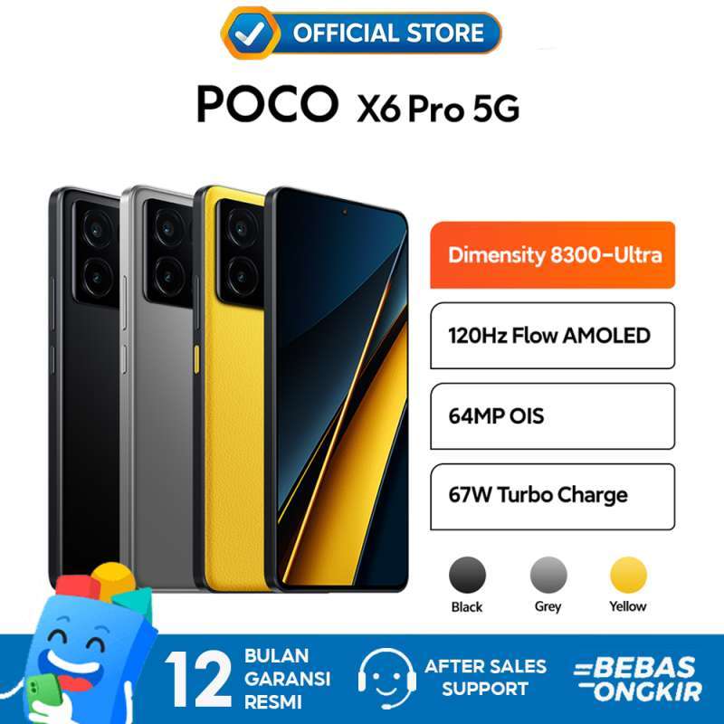 Promo Xiaomi Poco X Pro Gb Garansi Resmi Gb Black White Not X Diskon Di