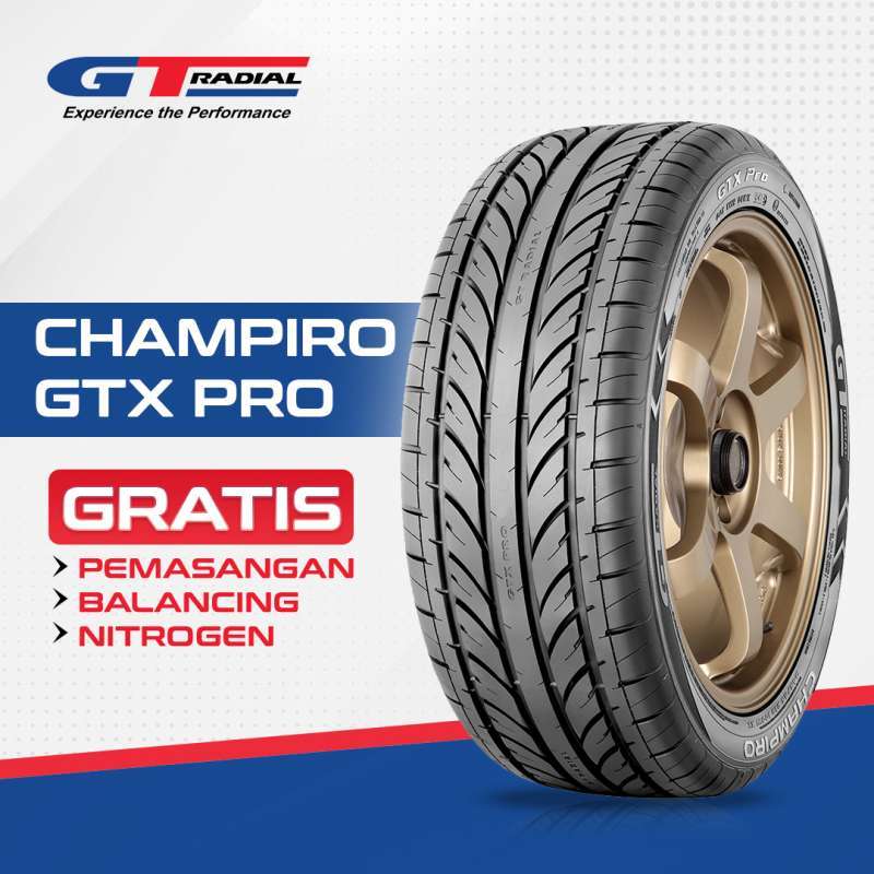 Promo BAN MOBIL GT RADIAL CHAMPIRO GTX PRO 205/65 R15 Diskon 20% di Seller Speedwork Autocare ...