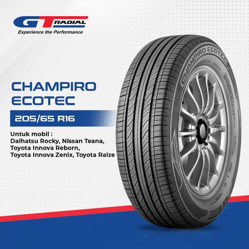 Promo Ban Gt Radial Champiro Ecotec 205/65 R16 Diskon 20% Di Seller Speedwork Autocare Official ...
