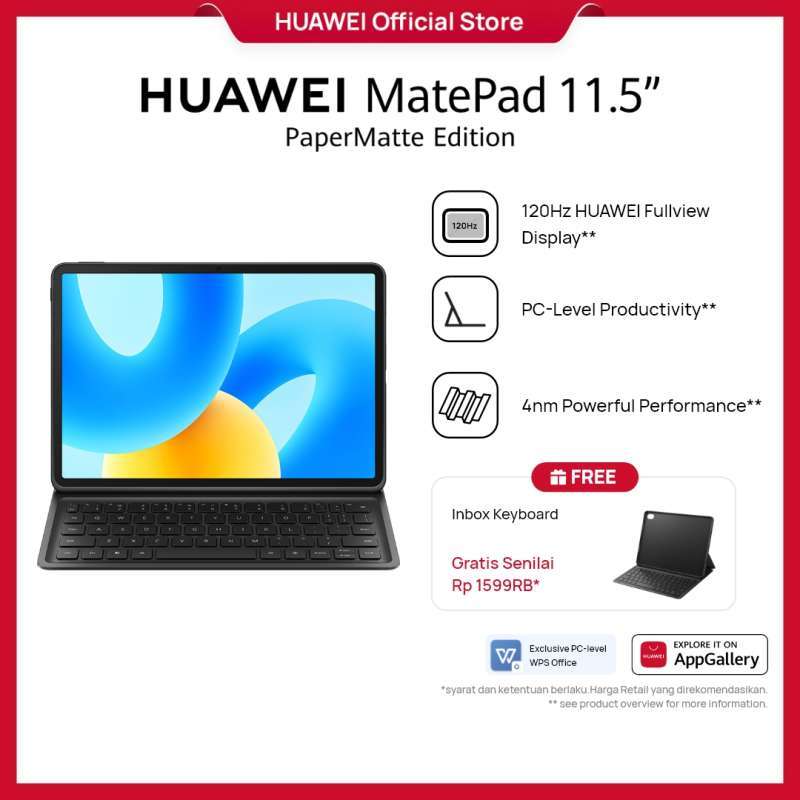 Huawei Matepad Paper Mate - Harga Terbaru Agustus 2024 | Blibli