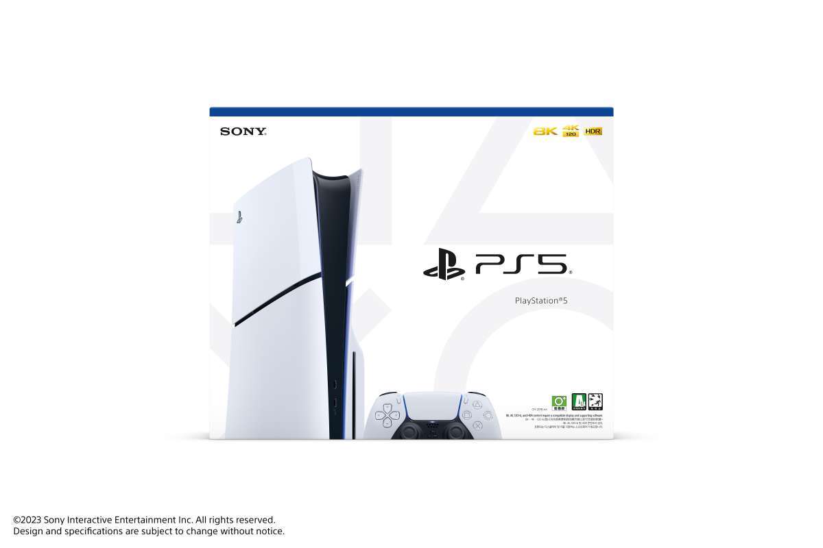 Promo (2 Years Warranty) Playstation 5 Slim Console [disc Edition] Ps5 Two Dualsense Wireless ...