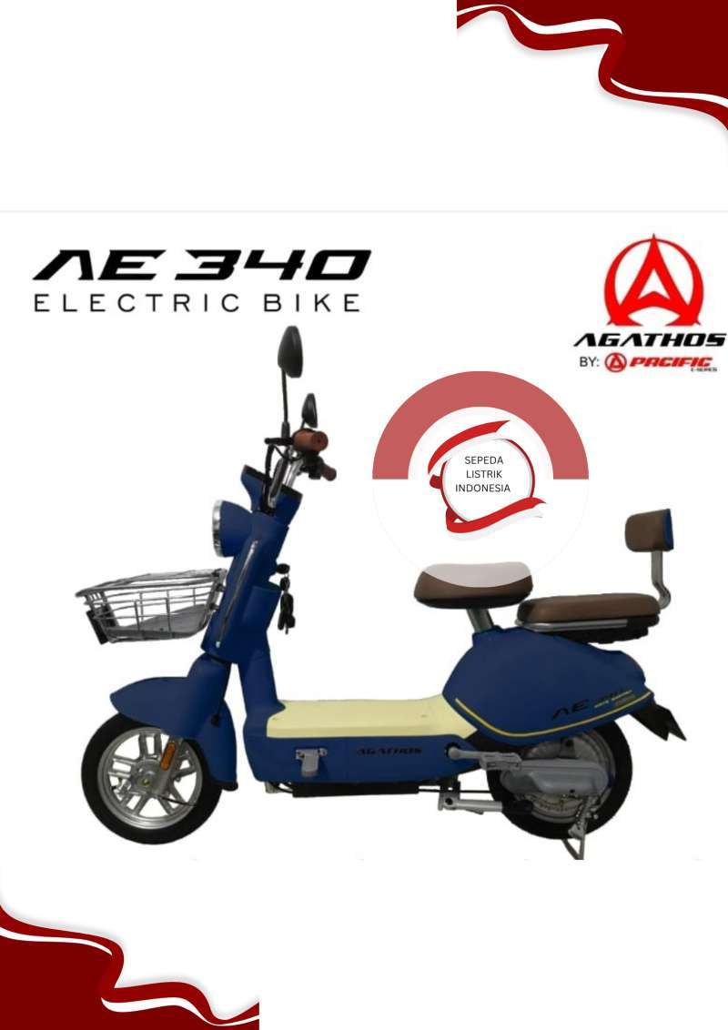 Jual Sepeda Listrik Agatos Original Terbaru - Harga Promo Murah Juli ...
