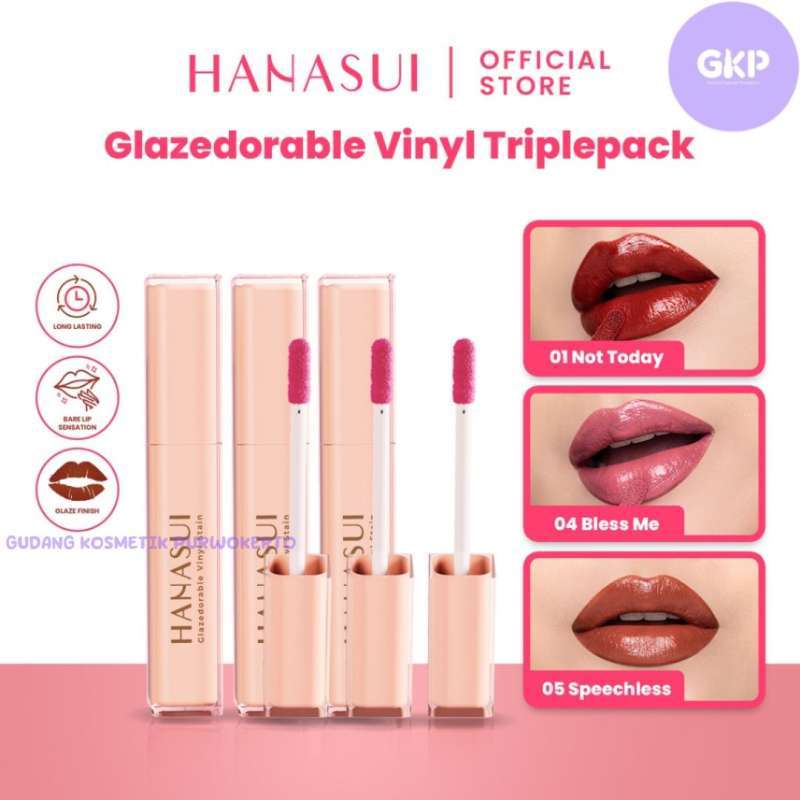 Jual Hanasui Glazedorable Vinyl Stain - 03 Thank You Di Seller Gudang Kosmetik Purwokerto ...