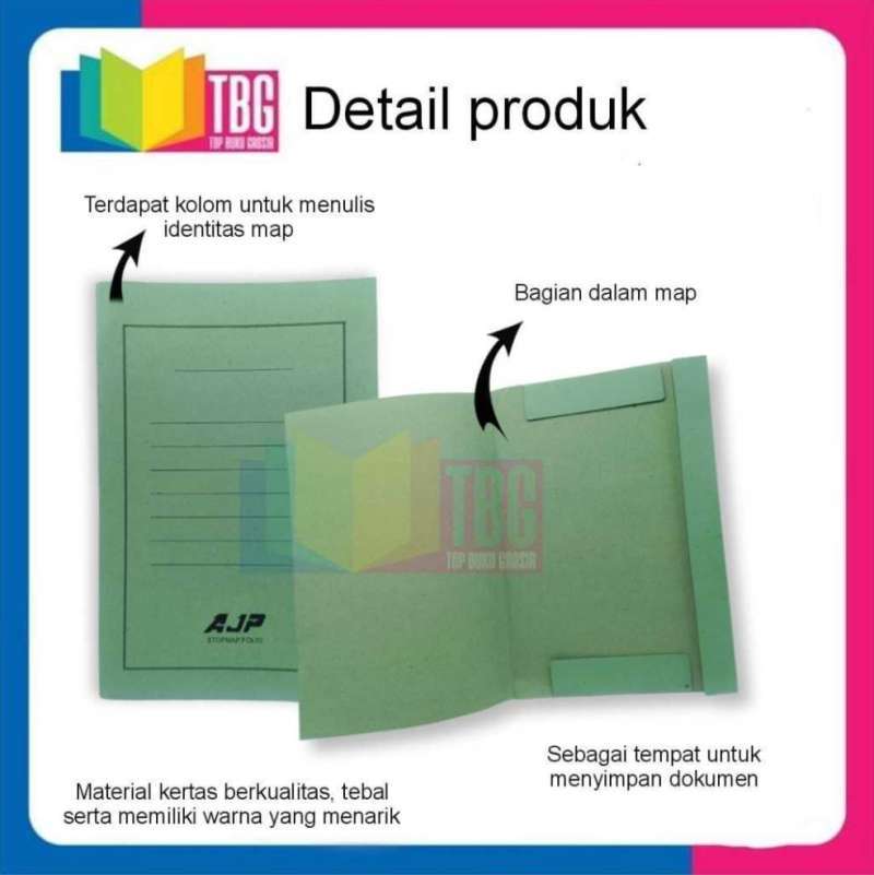 Jual 1 Pack (50pcs) Stopmap Kertas / Map Kertas / Map Dokumen / Stopmap - Kuning - Kyoto R-4597 ...