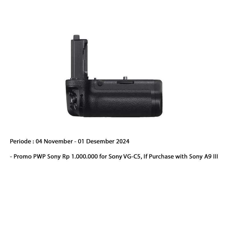 Promo Jpc Kemang Sony Vg-c5 Vertical Grip For A9iii A9 Iii Battery Grip Vgc5 Original Diskon 2% ...