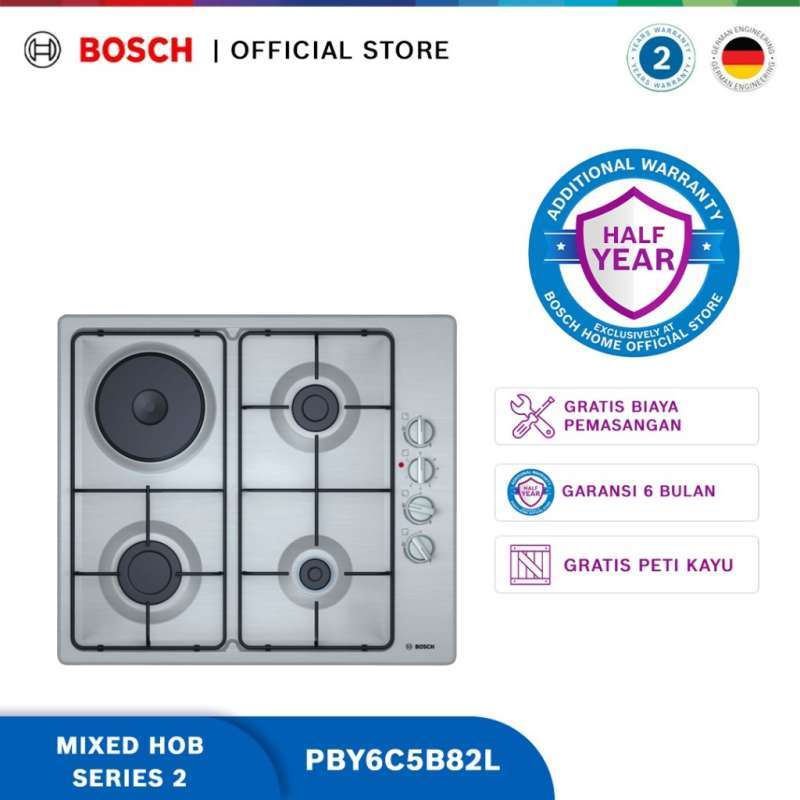Jual Bosch Pby6c5b82l Mixed Hob Series 2 Di Seller Bosch Home Official ...