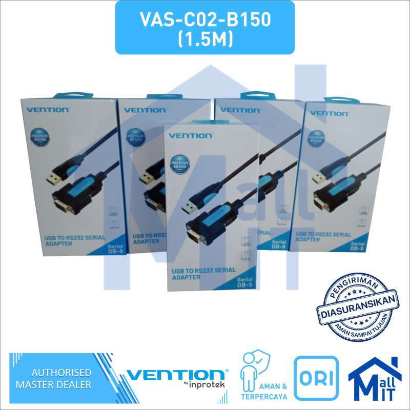 Promo Vention Usb To Rs232 Kabel Converter Rs232 Db9 9pin Serial ...