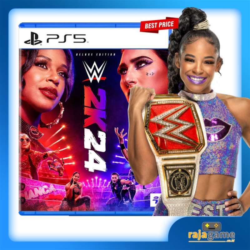 Promo Ps5 Wwe 2k24 Deluxe Edition / Wwe 2024 / Wwe 24 Diskon 9% Di ...
