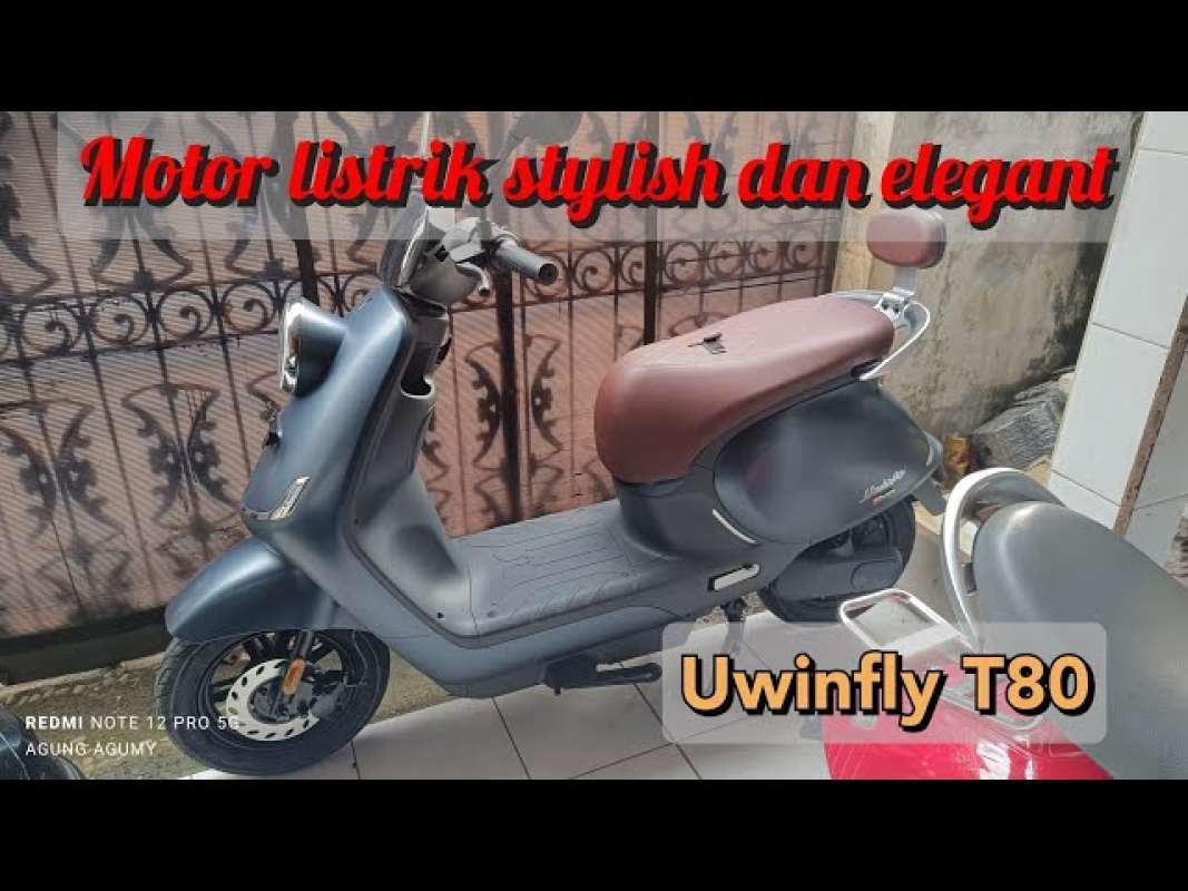 Jual Motor Listrik Uwinfly T80 New 1200 Watt - Biru Muda Di Seller U-winfly Indonesia Official ...