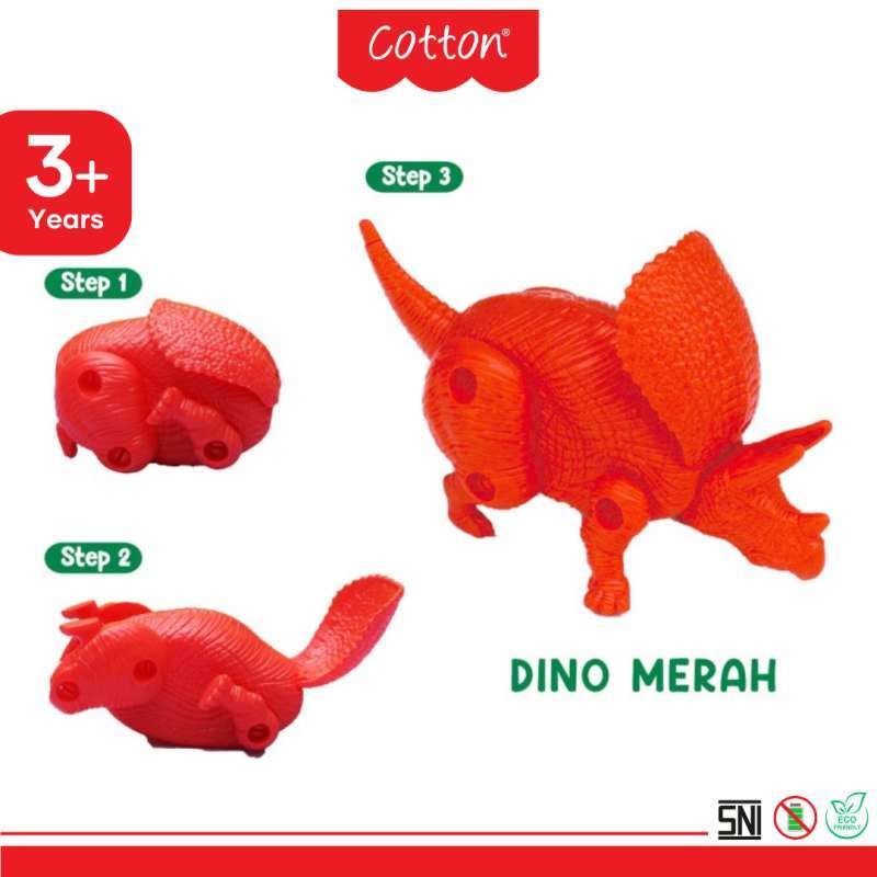 Promo Cotton Mainan Telur Dinosaurus Dino Telur Besar Kecil Murah ...