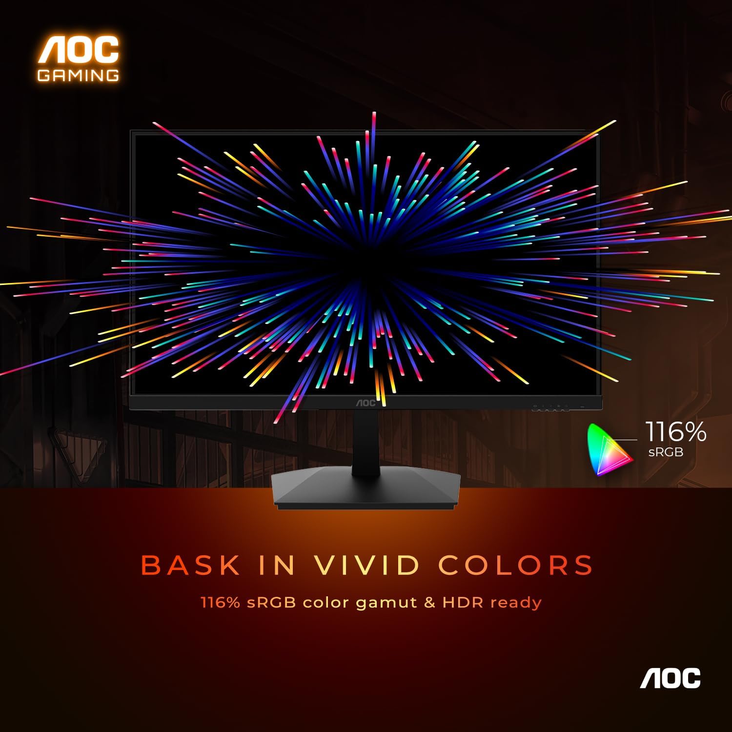 Promo Aoc 27g15n 27 Fhd Va 180hz 1ms Gaming Monitor Diskon 4% Di Seller ...